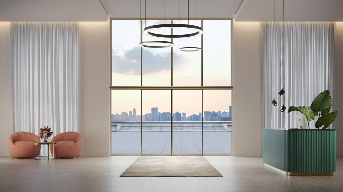 300 - standard automatic sliding door | Doorson